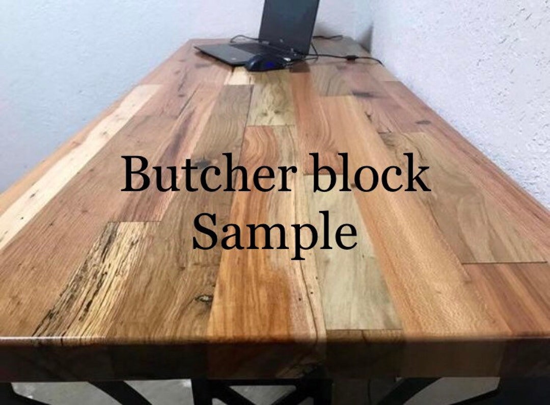 Pallet wood butcher block store