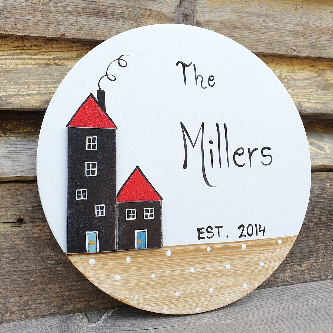 Home Door Sign, Door Sign, Family Home Sign, Kids Room Sign ...