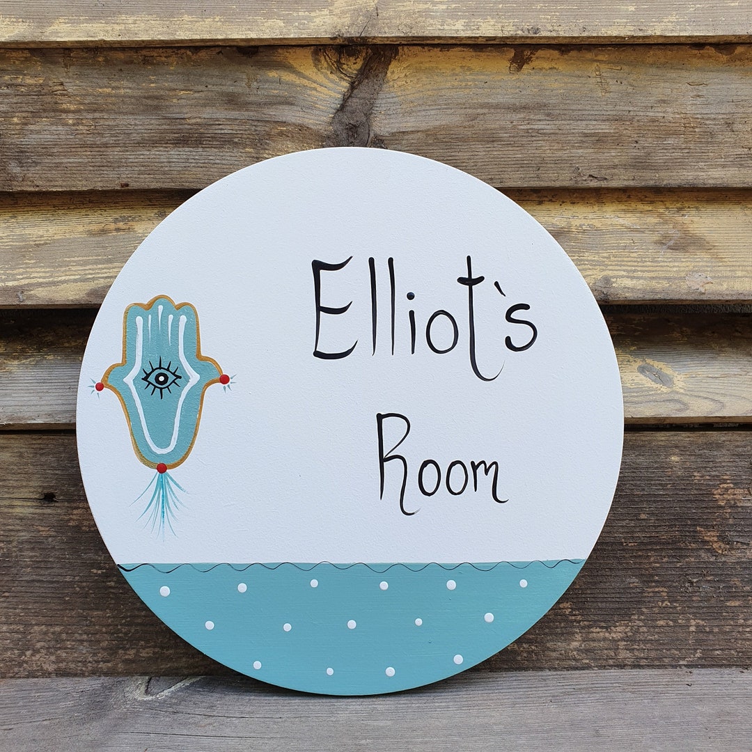 Door Sign, Home Door Sign, Kids Room Sign, Personalized Door Sign ...
