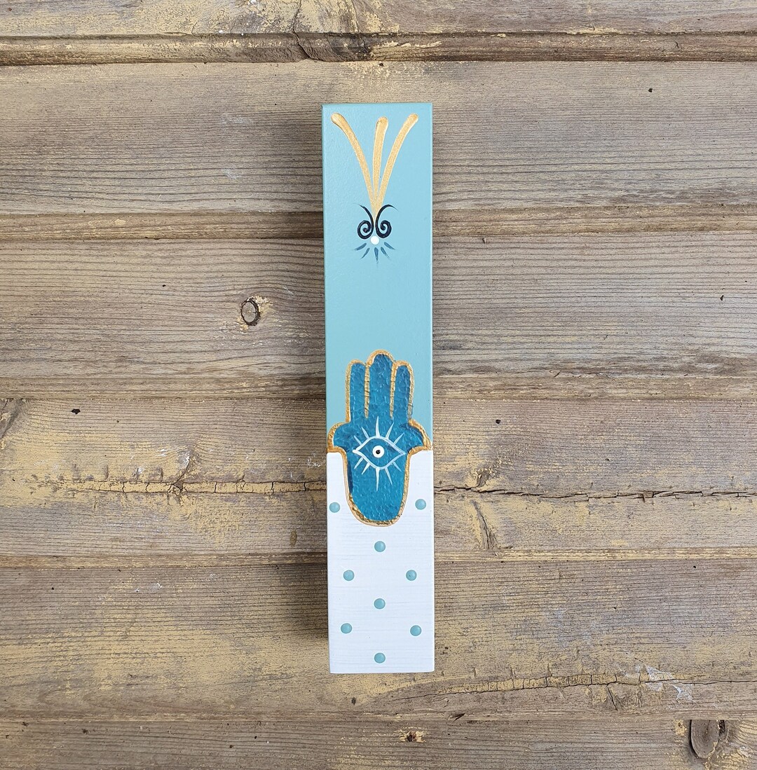 Mezuzah, Hamsa, Religious Home Gift, Housewarming Gift for Family ...
