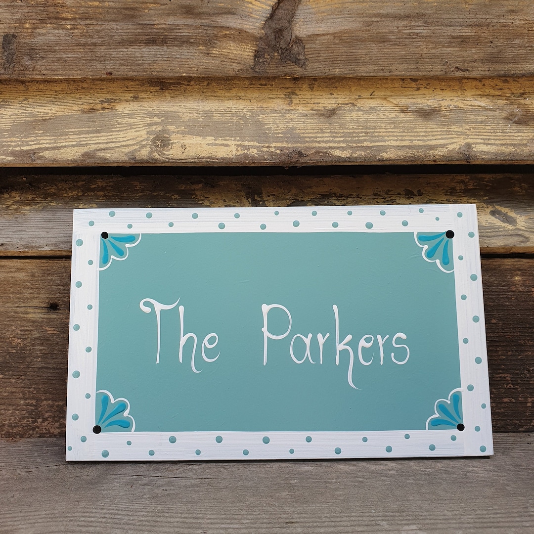 Door Sign, Family Home Sign, Home Sign, Personalized Door Sign, Welcome ...