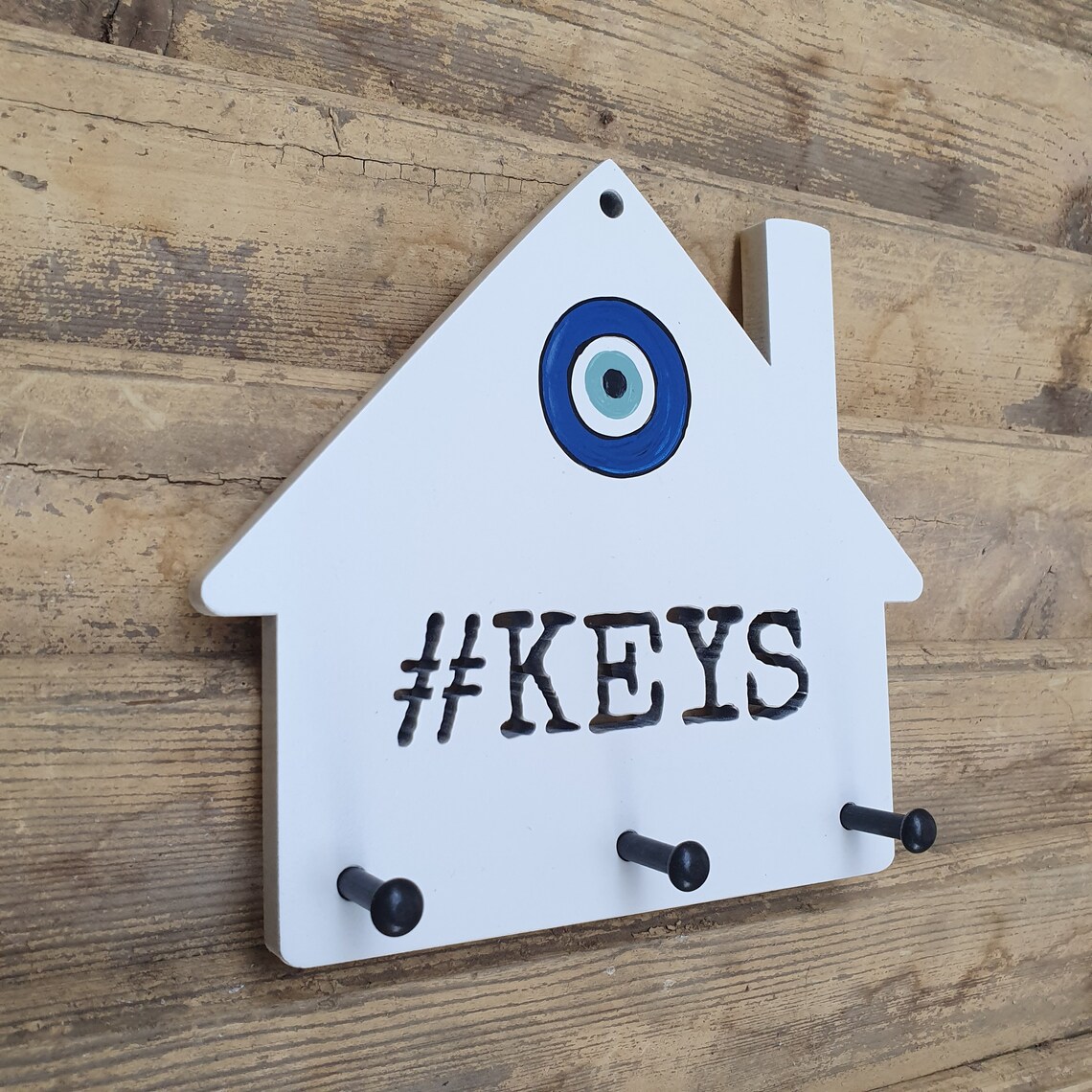 Key Holder for Wall Wood Key Holder Wood Wall Art Decor New | Etsy