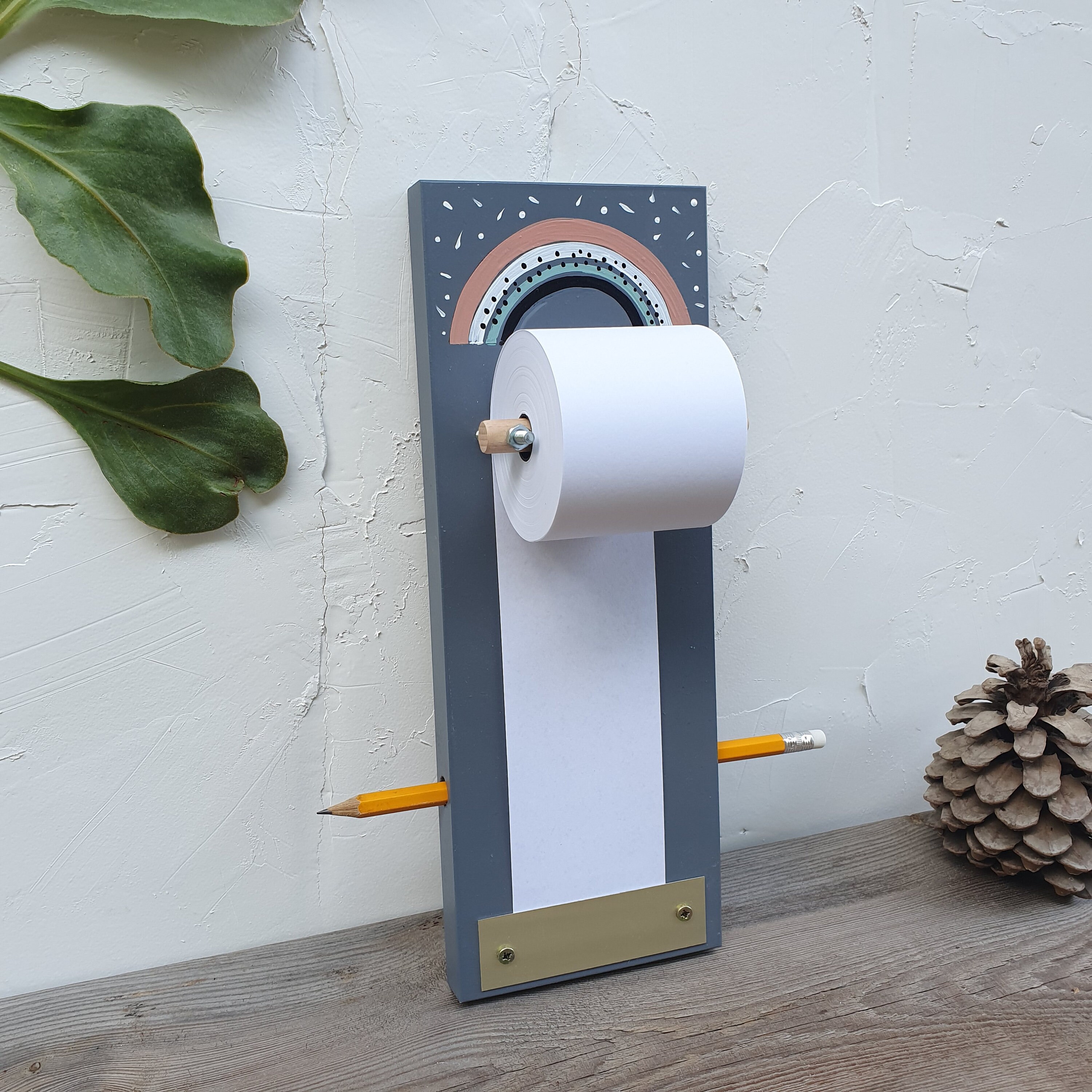 Grocery List Notepad, Fridge Magnet, New Home Gift, Boho Kitchen Decor ...