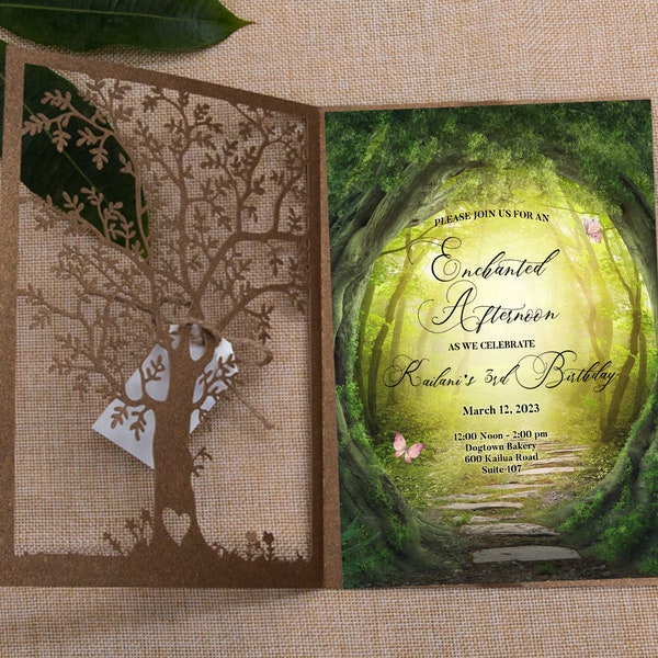 Tree Wedding Invite - Etsy