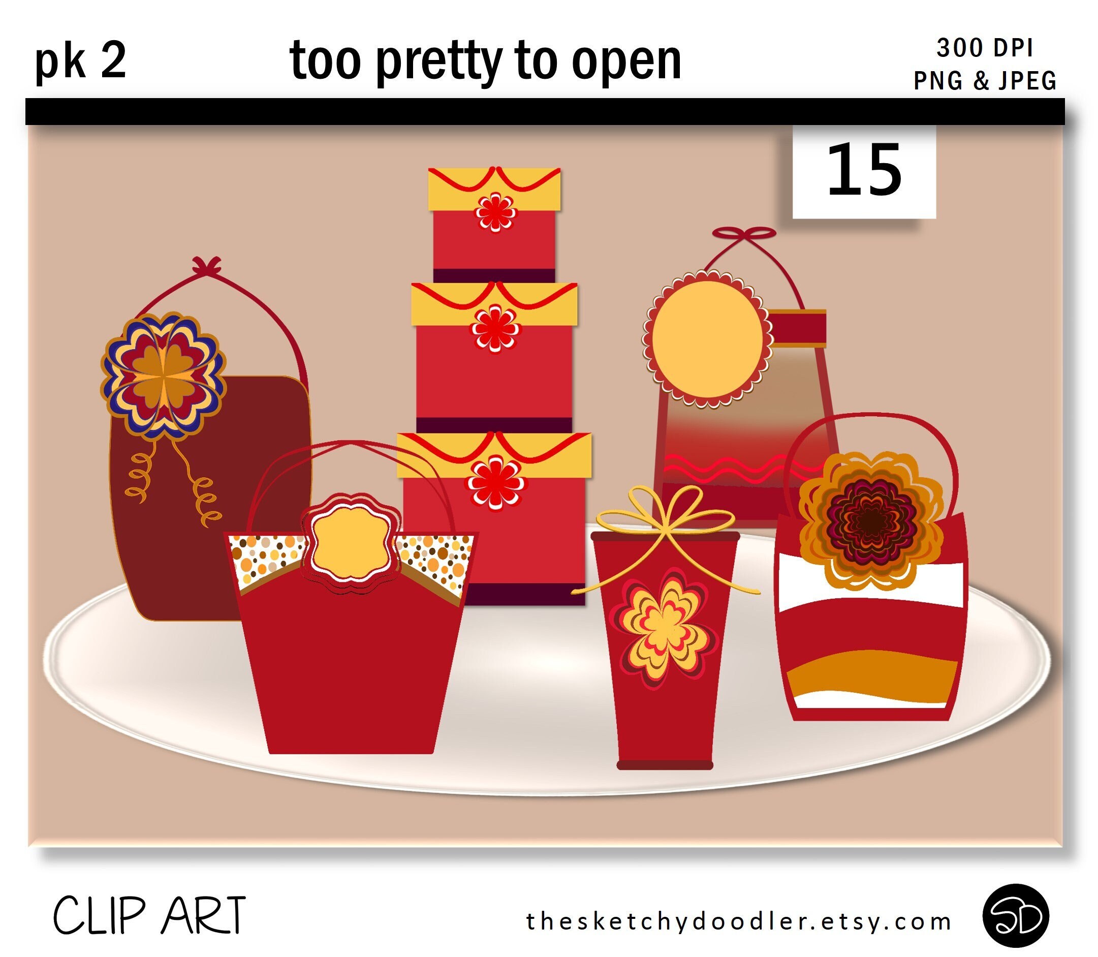 Open Gift Box Clip Art