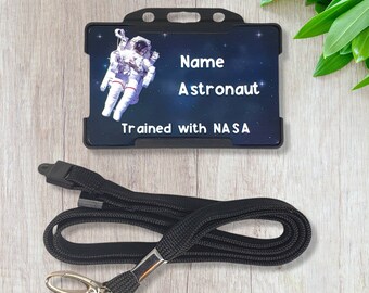 Astronaut Id Card - Etsy