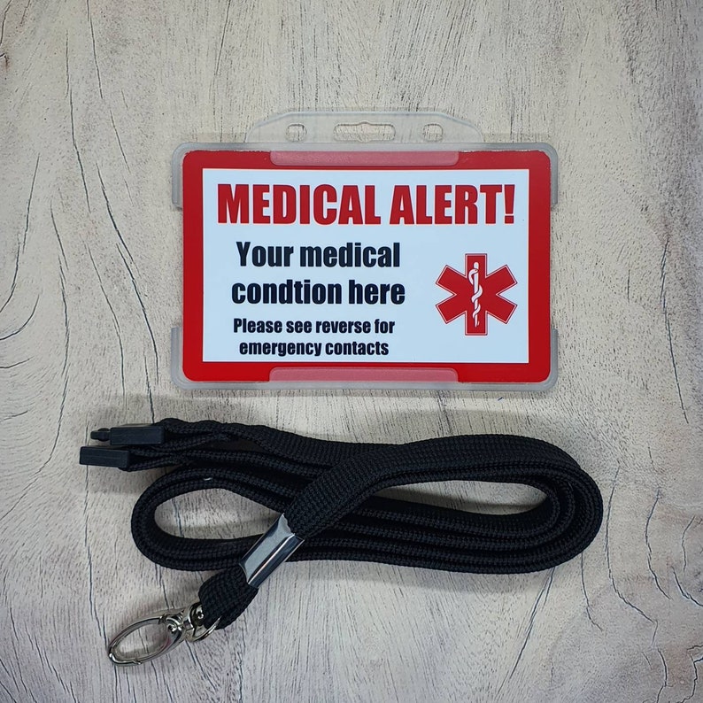 Addison's Disease Medical Card Hidden Disability | Etsy