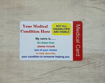 Disability Card | Etsy