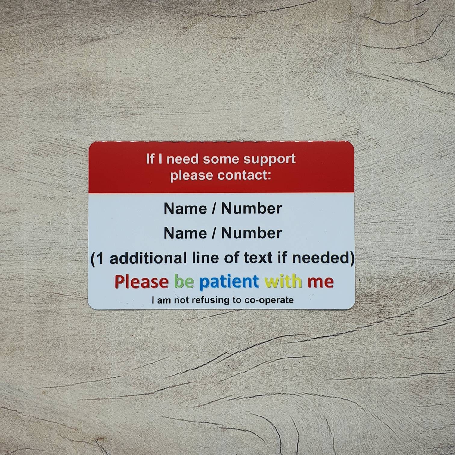 GDD Global Developmental Delay Awareness PVC Medical Card - Etsy UK GDD Global Developmental Delay Awareness PVC Medical Card - Etsy UK