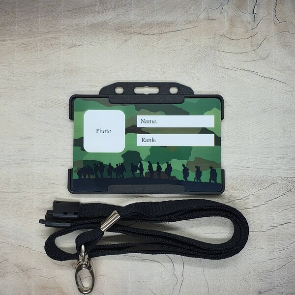 Army Id Card - Etsy