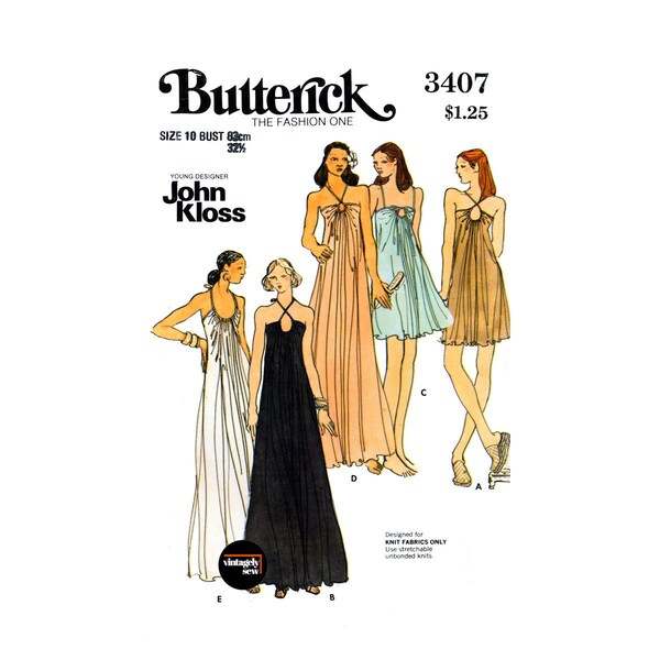 70s Keyhole Sewing Pattern - Etsy