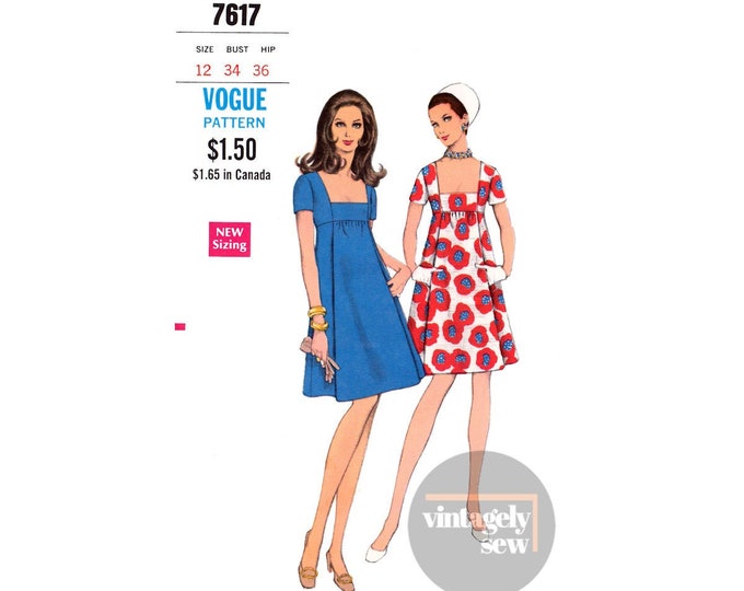 high quality vintage pattern reproductions by vintagelysew on Etsy