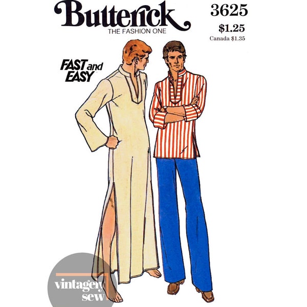 Caftan Pattern - Etsy