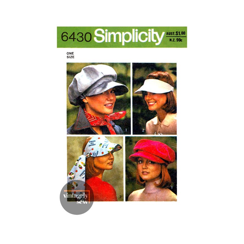 Visor Hat Pattern - Etsy