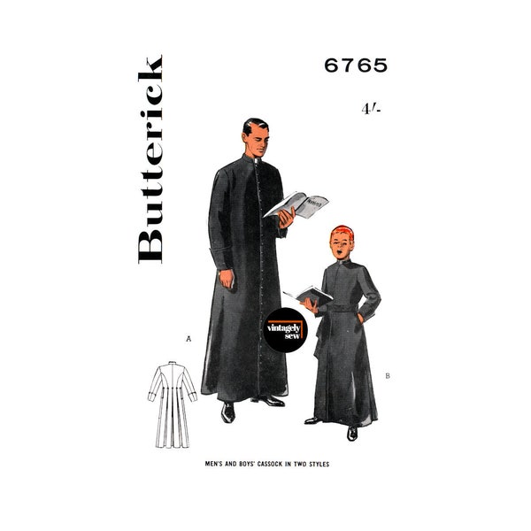 Cassock Pattern - Etsy