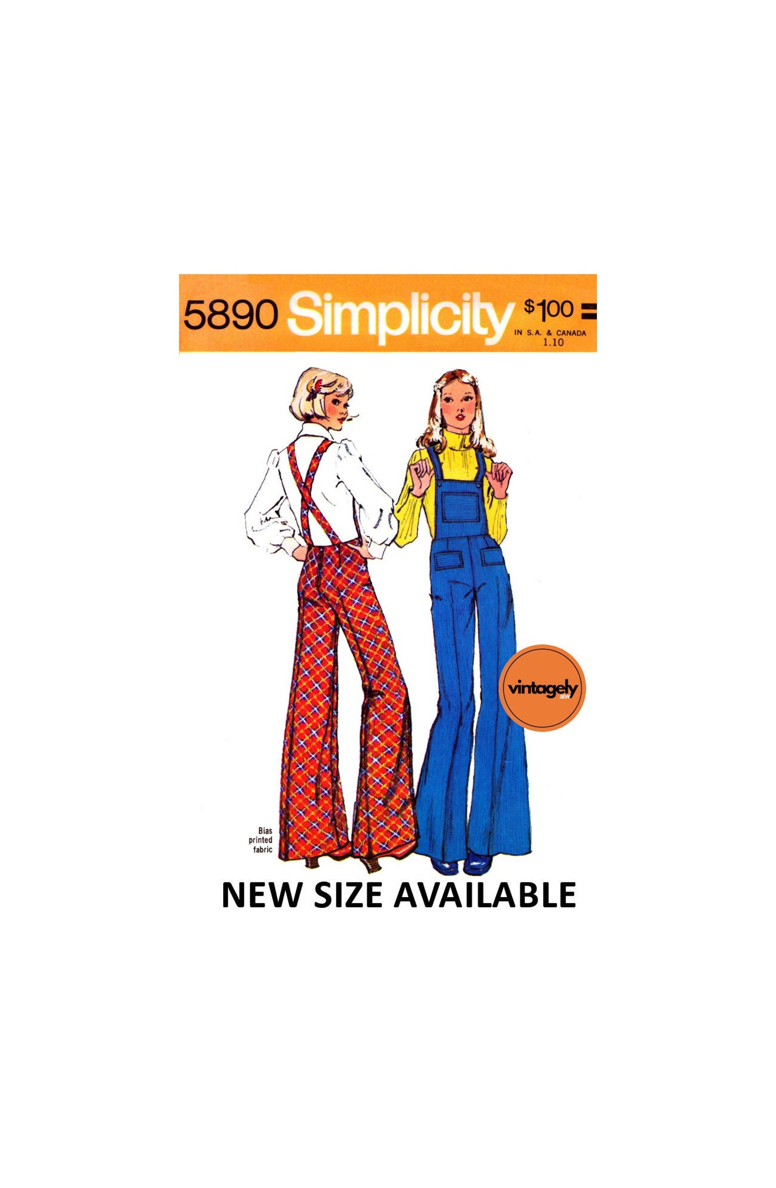 70s Rare Bell Bottom Overalls With Crossover Suspenders, Various Sizes ...