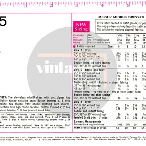 70s Sleeveless, Empire Waist Dress With Midriff Cutout or Sheer Panel, Bust 34" (87 Cm ...