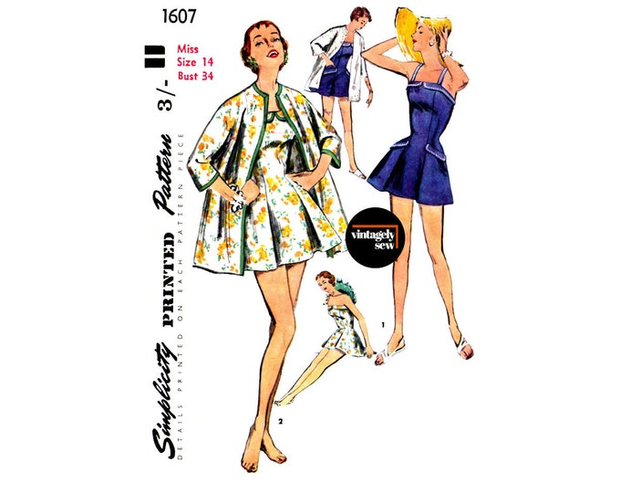 high quality vintage pattern reproductions by vintagelysew on Etsy