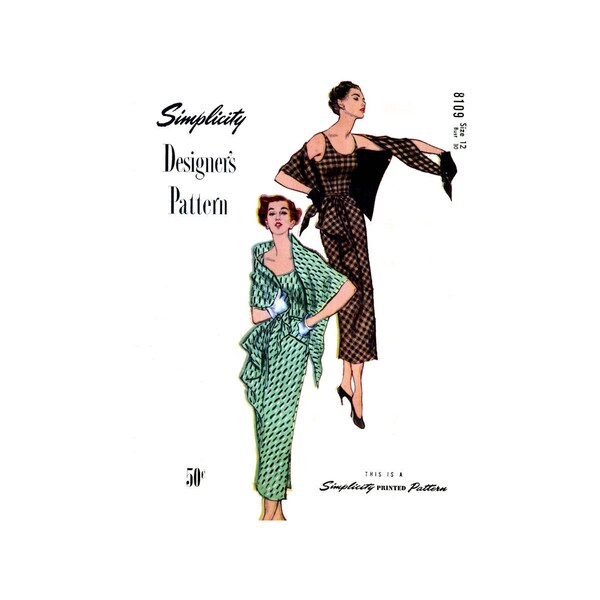 Draped Dress Pattern - Etsy