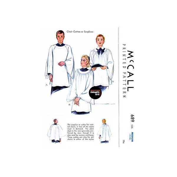 Choir Robe Pattern - Etsy