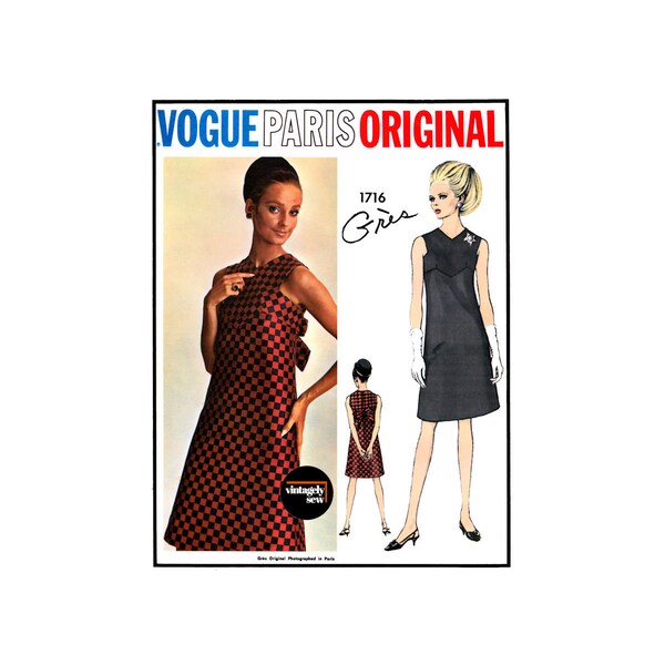 60s Mod Pattern - Etsy