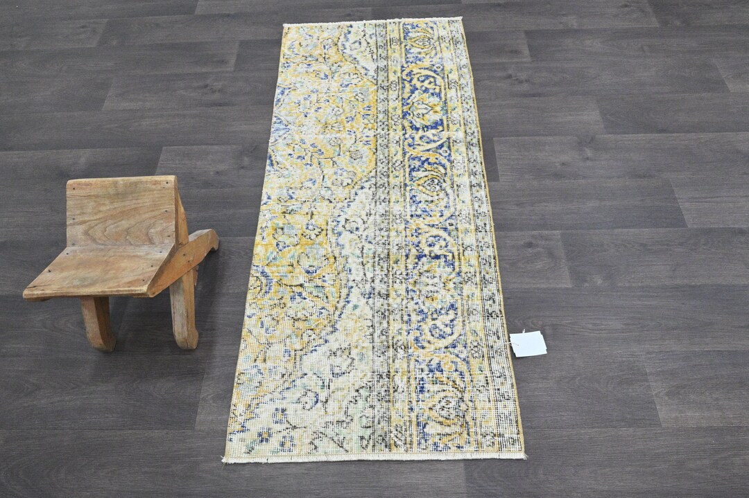 Rug 2x5 Feet, 63x145 Cm, Kitchen Runner 2x5, Vintage Rug 2x5 Feet ...