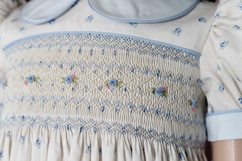 Geometric Smocking Plate for Square Yoke Dress | Smocking Design Only ...