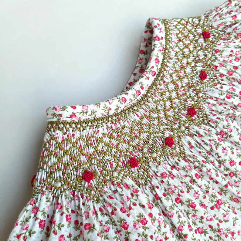 Geometric Smocking Design for Girls (PDF Download) - Etsy