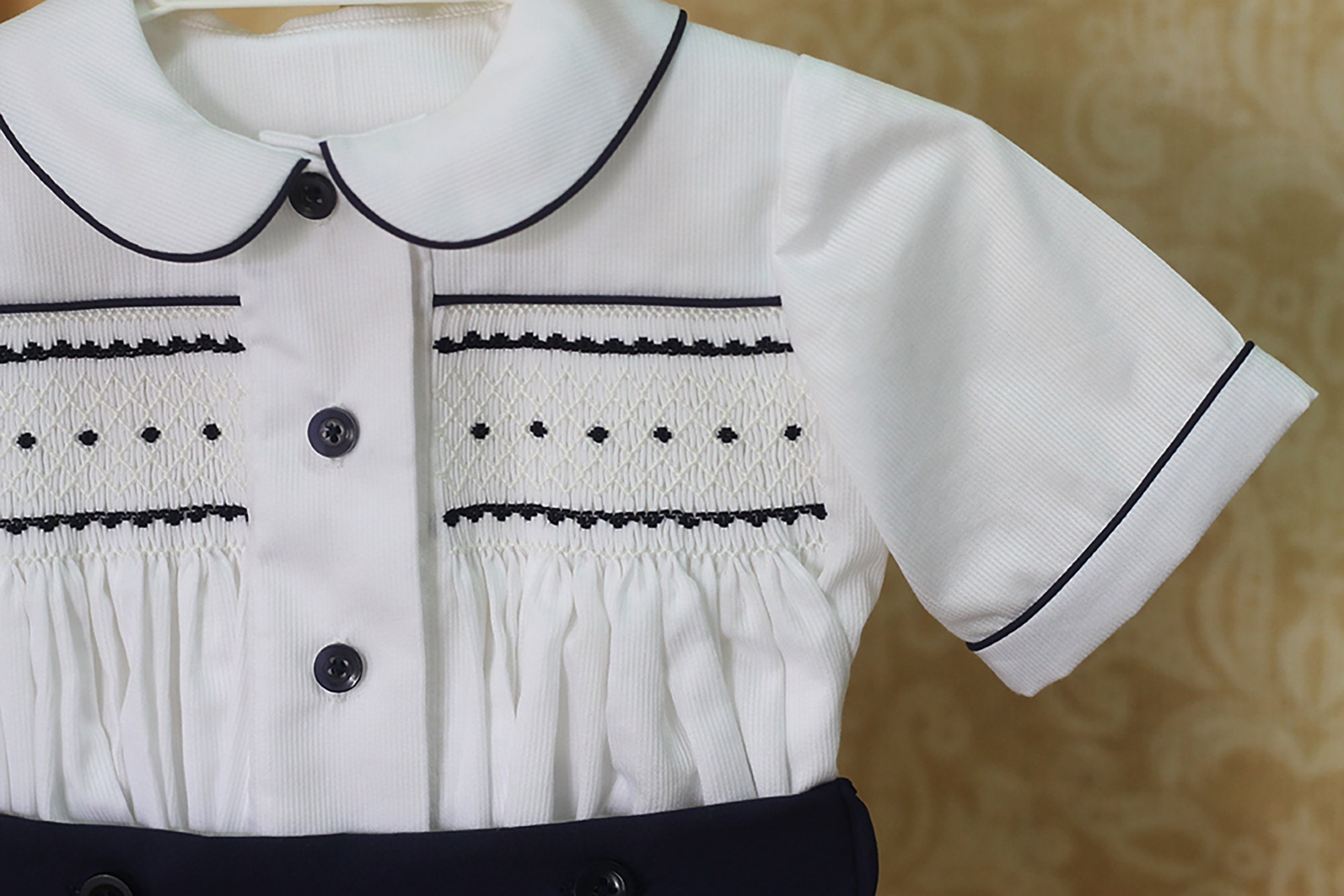 Smocking Design for Beginners, Smocking Pattern for Baby Boys, Smocking ...