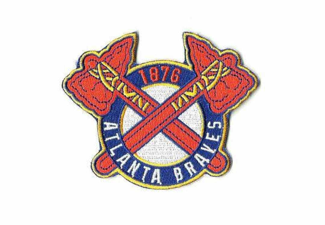 Atlanta Braves 3.5 Inch Embroidered Iron or Sew on Patch / Applique ...