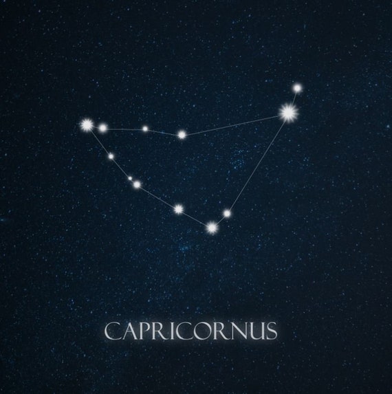 Capricorn Star Map