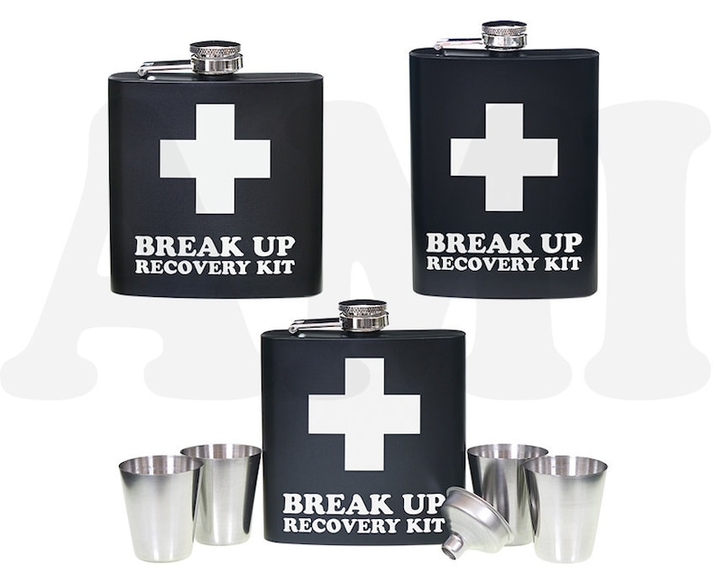 FUNNY Engraved 6oz or 8oz Hip Flasks or Hip Flask Sets. Black Pink or ...