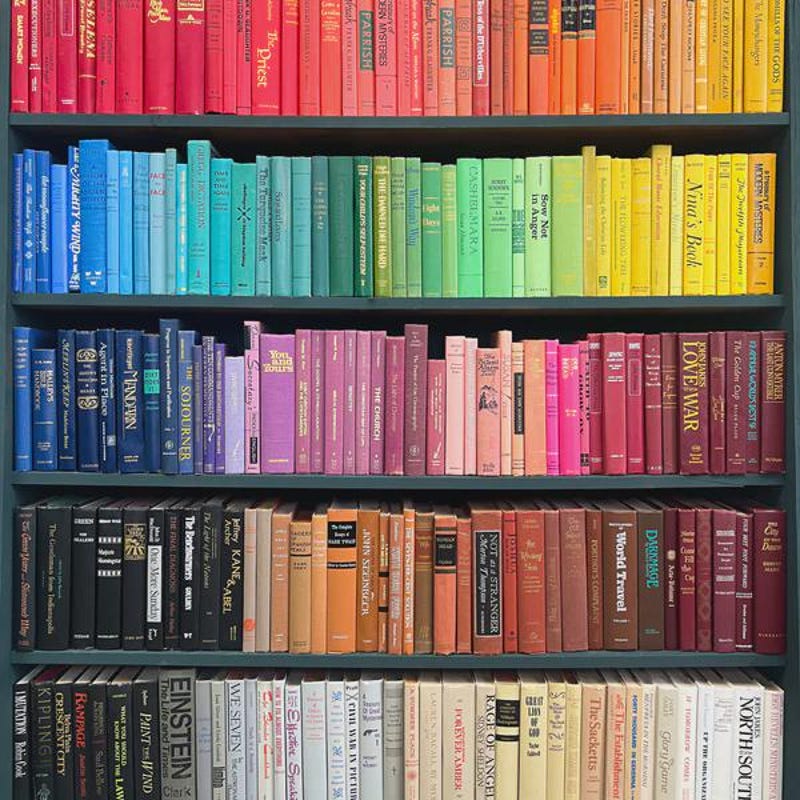 Large Print Color Books - Etsy
