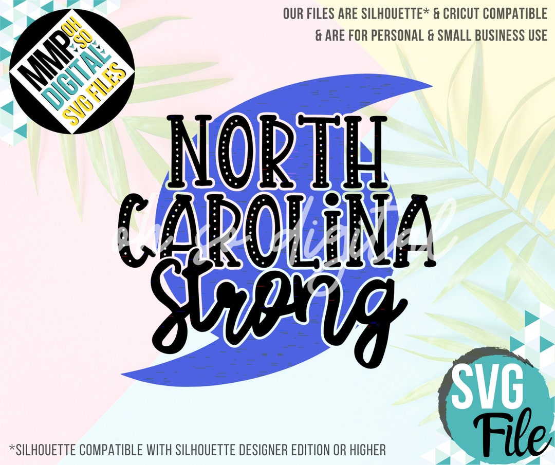Hurricane SVG, North Carolina Strong SVG, Hurricane Shirt, SVG File ...