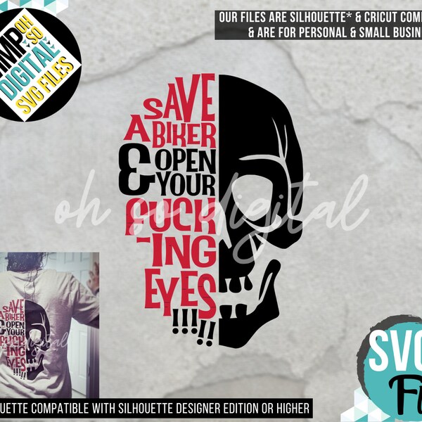 Save a Biker Svg - Etsy