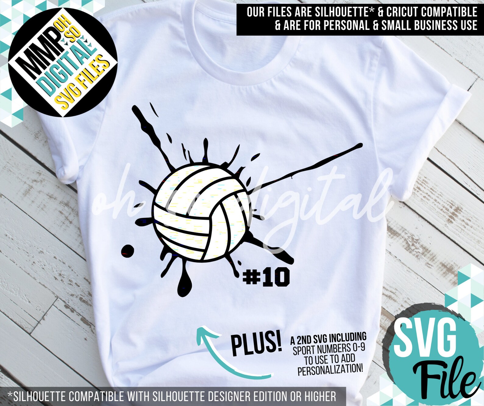 Volleyball Paint Splatter SVG Volleyball Splat Volleyball - Etsy