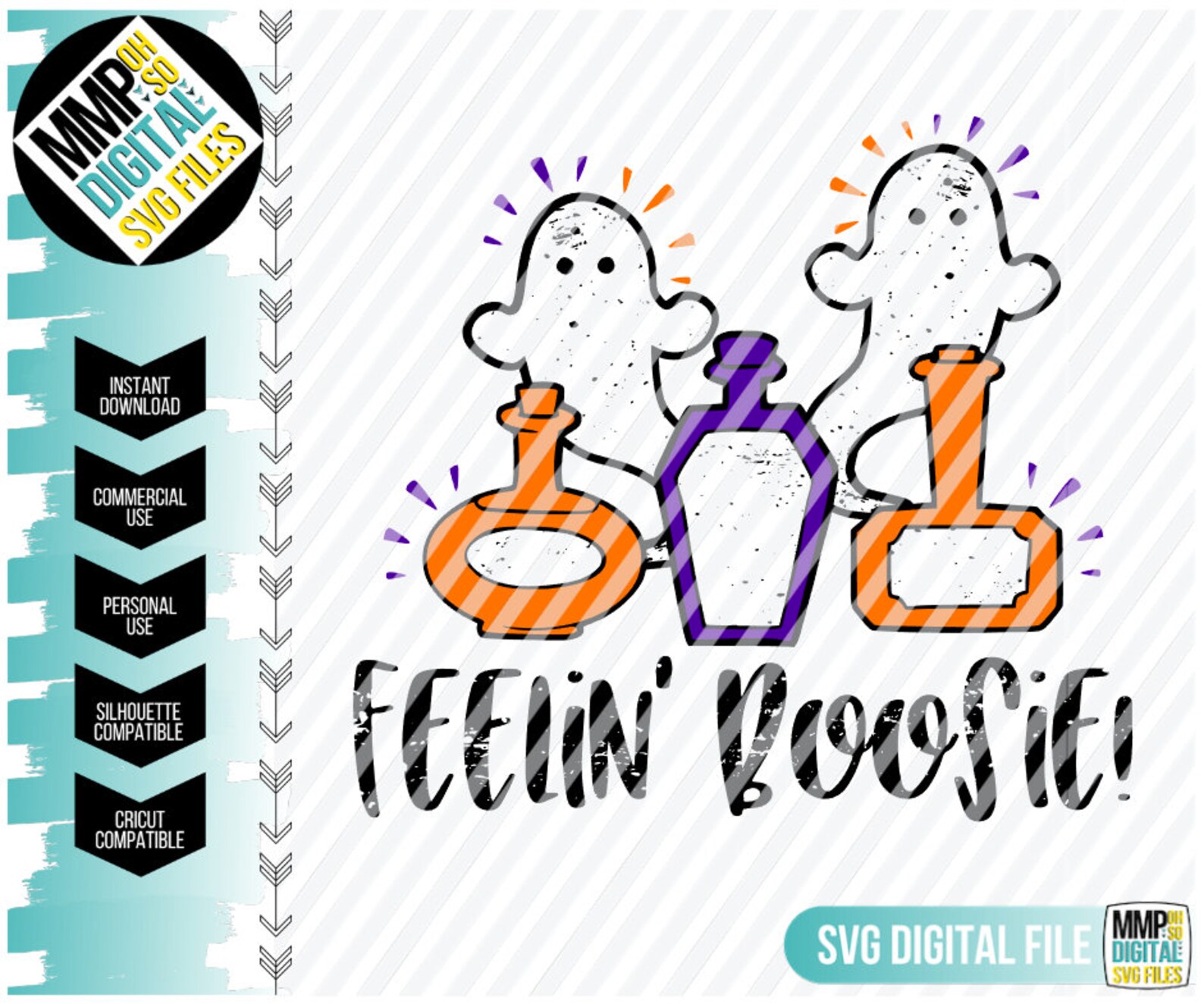 Feeling Boosie SVG Halloween SVG Ghost Funny Halloween SVG - Etsy