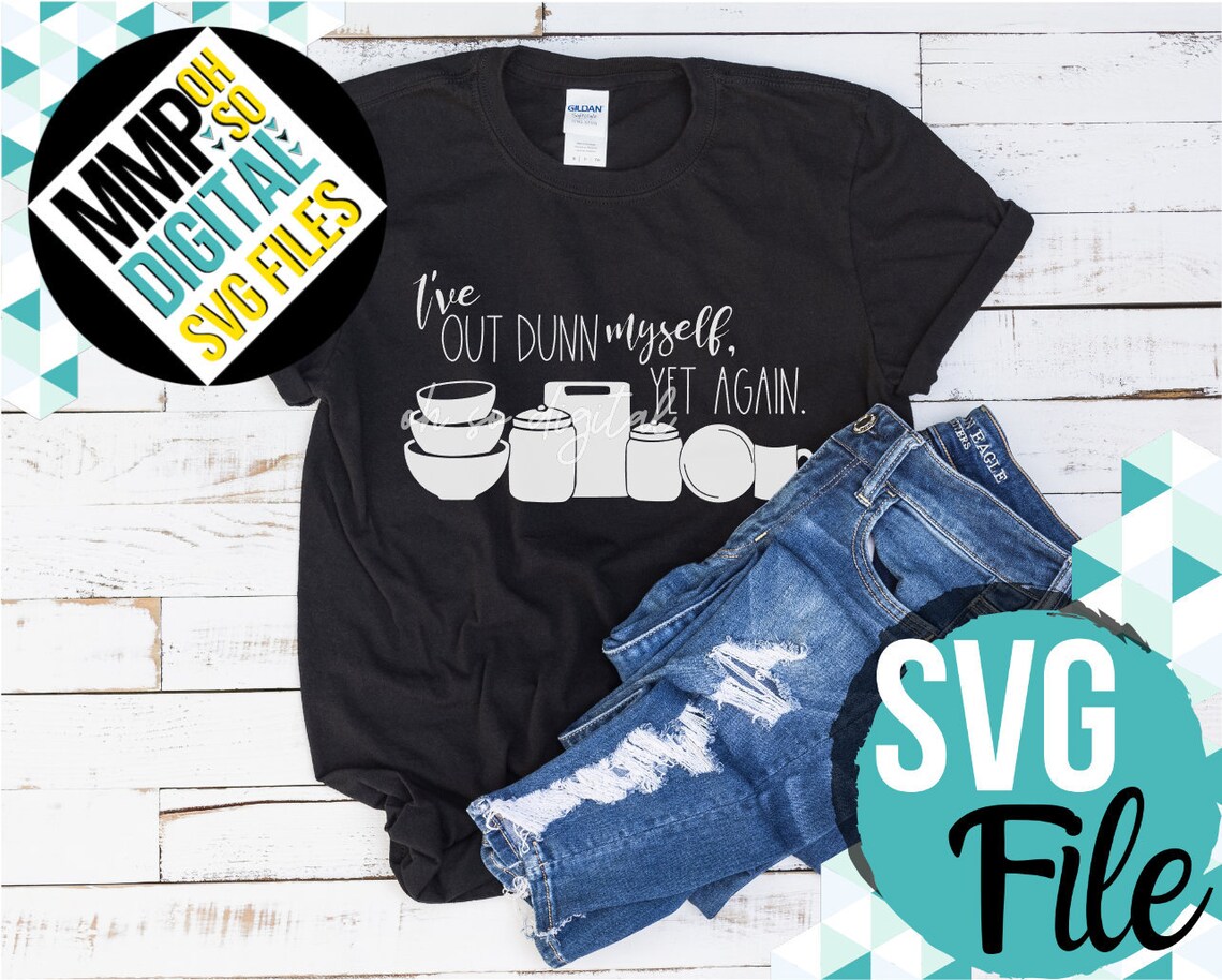 Rae Dunn SVG Out Dunn Myself Pottery SVG Collector SVG - Etsy