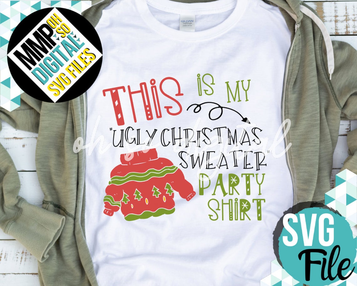 Ugly Sweater SVG Ugly Christmas Christmas Shirt Christmas - Etsy