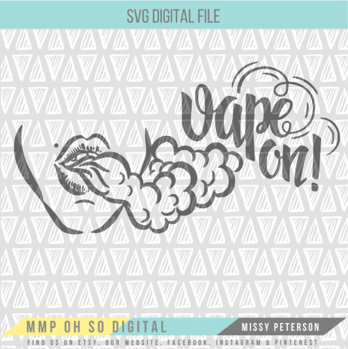 Vape SVG Vape On Vaper Decal SVG File Vaping SVG Mod Box - Etsy Israel