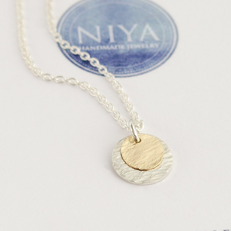 Disc Chain Two Tone - Etsy