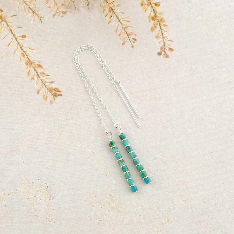 Ear Thread Earrings - Etsy