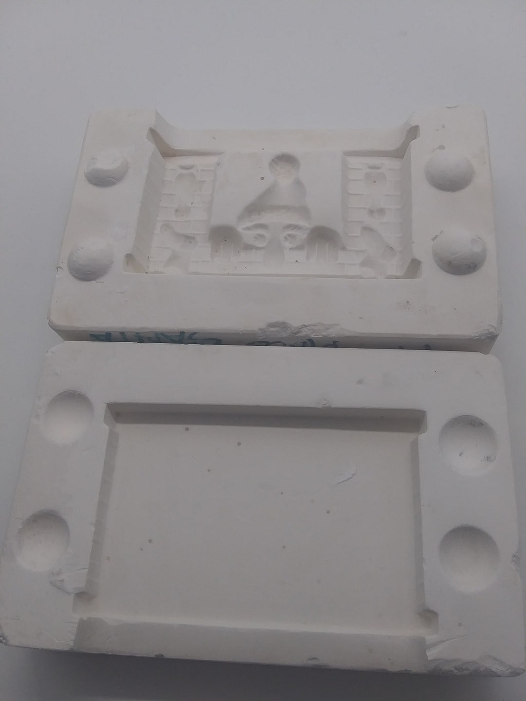 Vintage 1978 Kimple #350 Santa St. Nick Peeking Falling Chimney ...