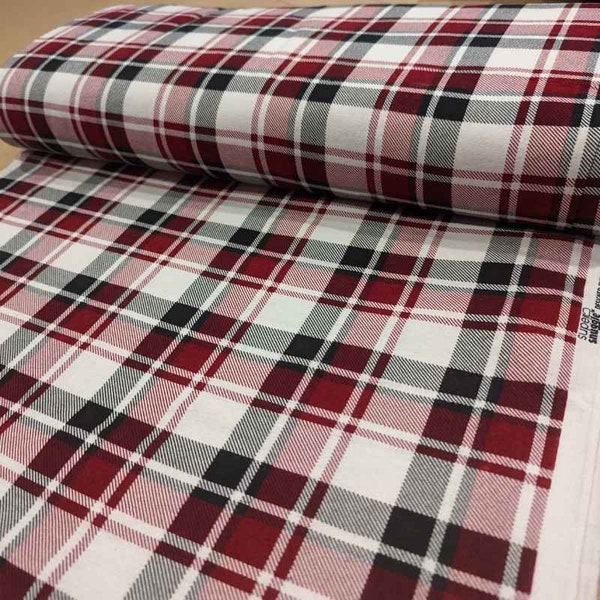 Plaid Fabric - Etsy