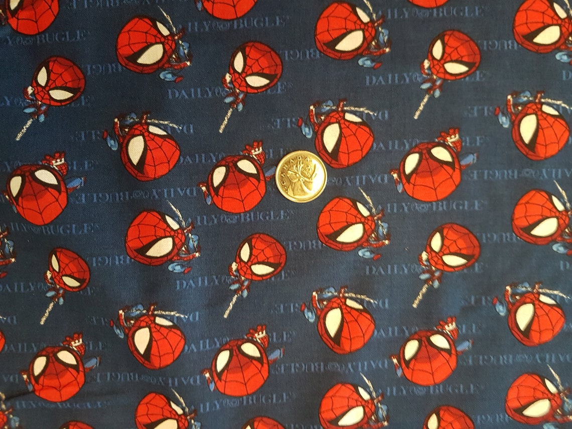 Spiderman Fabric Spider-man IV gamerverse GV SM Daily - Etsy