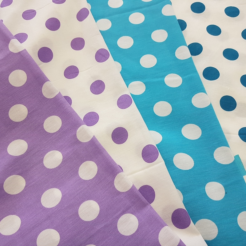 Polka Dot Fabric - Etsy