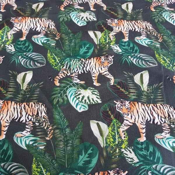 Tiger Fabric - Etsy
