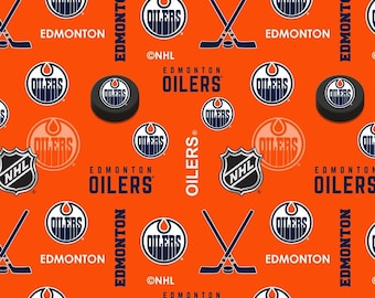 Edmonton Oilers Fabric | Etsy