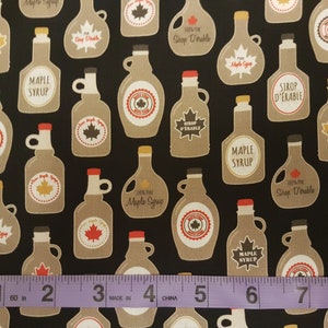 Purely Canadian Eh Maple Syrup Jugs, by Andy Hanna for Robert Kaufman ...