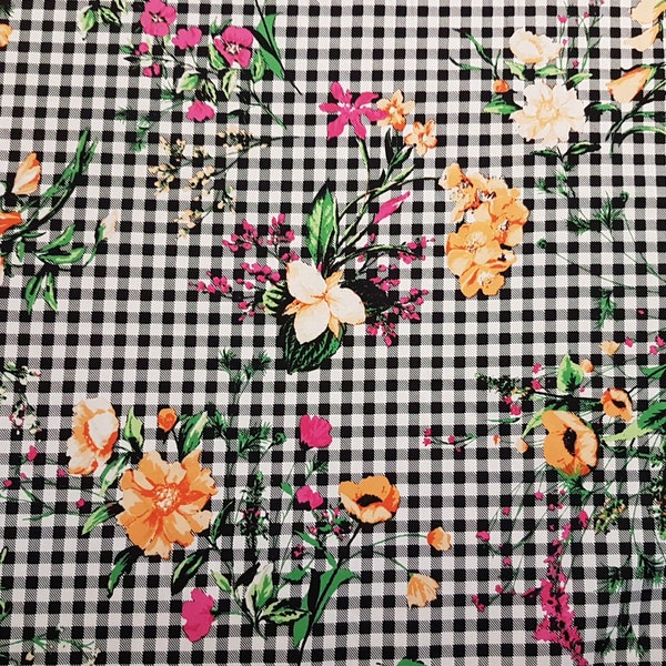 Gingham Fabric - Etsy Canada